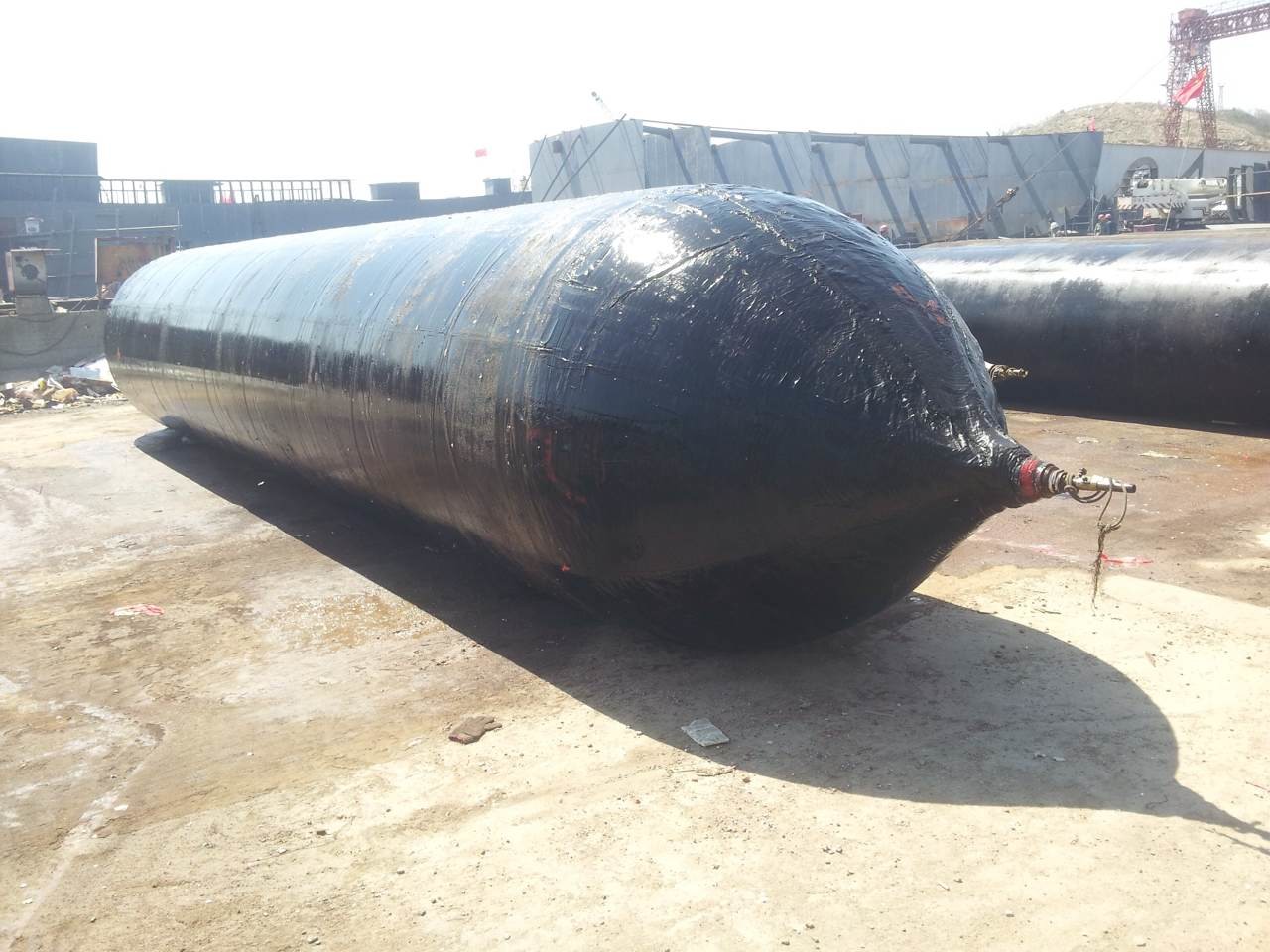High Air Impermeability Marine Airbag for Ship Launching and Lifting