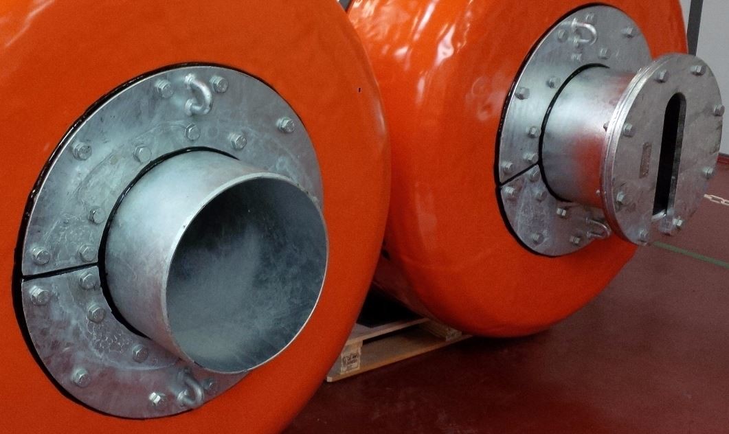 SGS CCS Marine Chain Through Buoy for Corvette Ship Mooring Buoy
