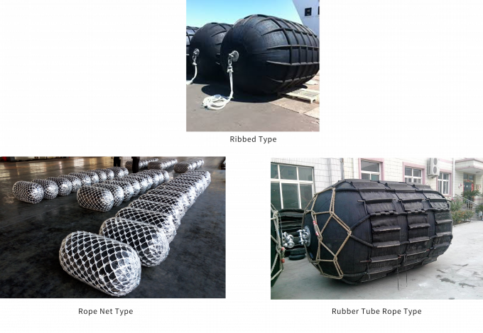 Natural Rubber Pneumatic Yokohama Ship Fenders With Chain And Tire
