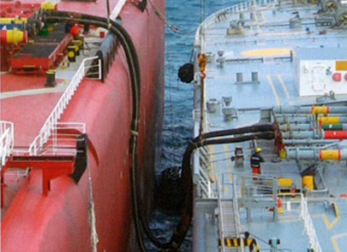 Crude Oil Transfer Thermoplastic Material Floating Rubber Hose