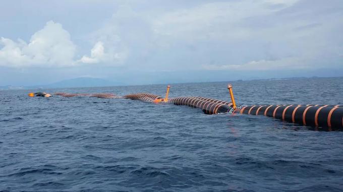 Dia 300mm Crude Oil Transfer Self Floating Marine Oil Hose