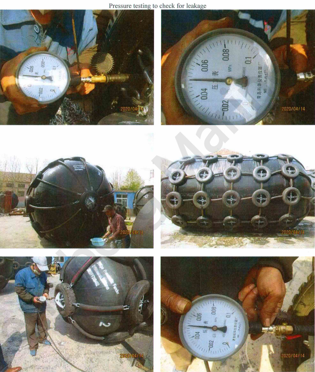 ISO17357 Standard Yokohama Type Pneumatic Rubber Fender Black For ...