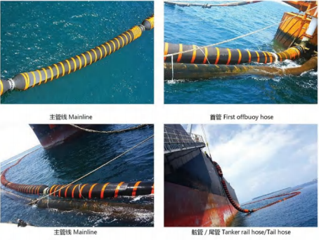 BV Class Certified FPSO Tail Floating Hose for Offshore Crude Oil ...