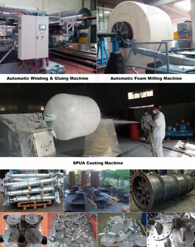 BV Chain Through Buoy for Ship Berthing Polyurethane Reinforcement ...